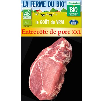 Entrecôte de porc XXL 300g